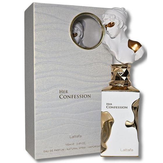Lattafa Her Confession 3.4 oz 100ml Eau de Parfum – Treasure Perfumery