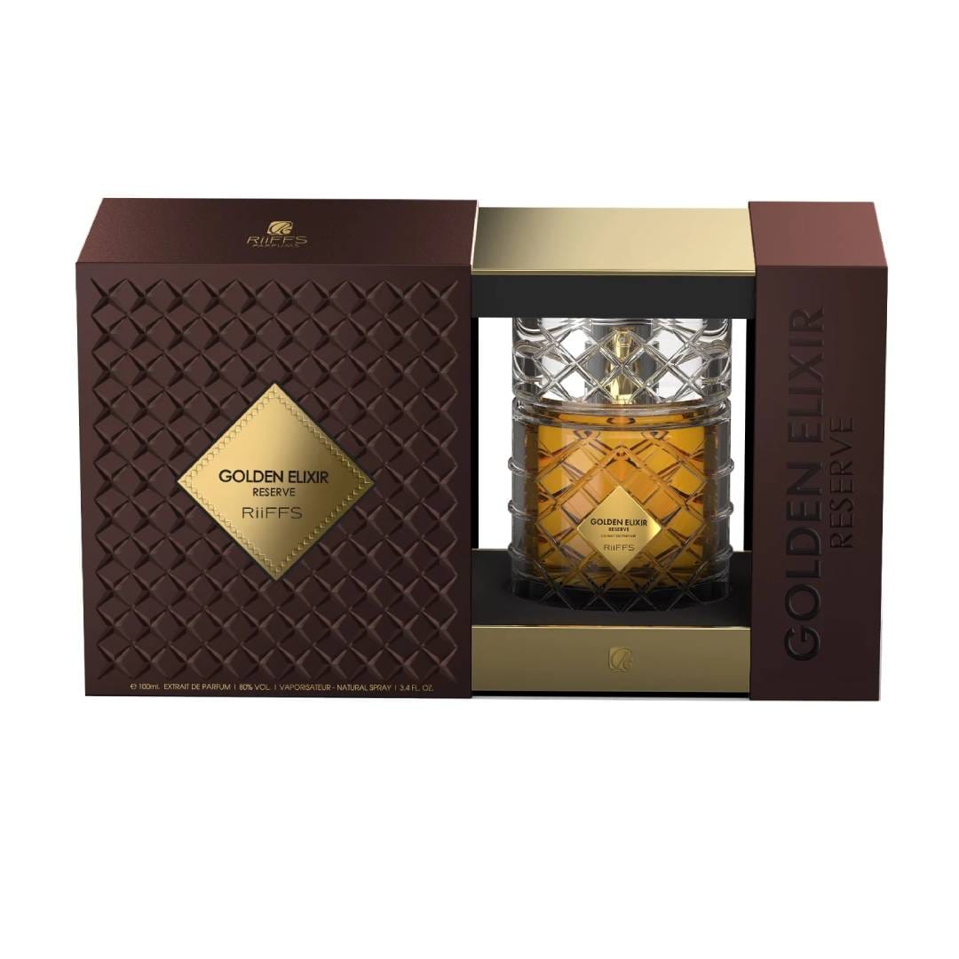 RiiFFS Golden Elixir Reserve 3.4oz 100ml Extrait de Parfum – Treasure ...