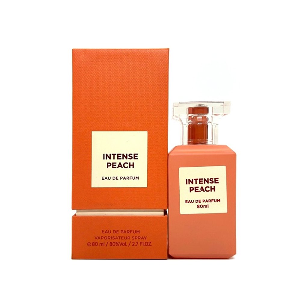 Fragrance World Intense Peach 2.7 oz 80 ml Eau de Parfum Spray ...