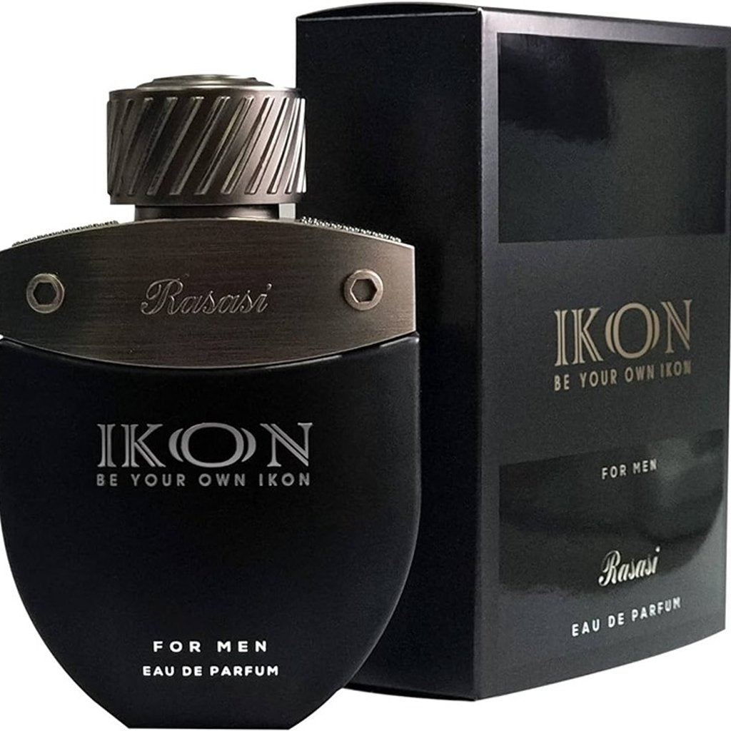 Rasasi Be Your Own Ikon 3.4 oz Eau De Parfum For Men – Treasure Perfumery